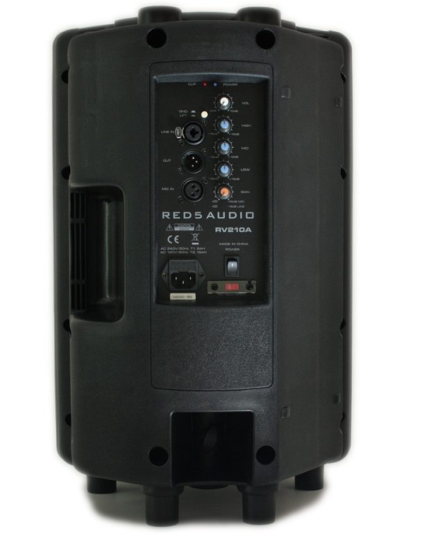 RV210A 10" Active PA Speaker with 3-band EQ - Red5 Audio