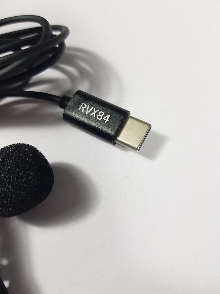 RVX84 Lavalier Condenser Microphone USB-C Android Smartphone Mic - Red5 ...